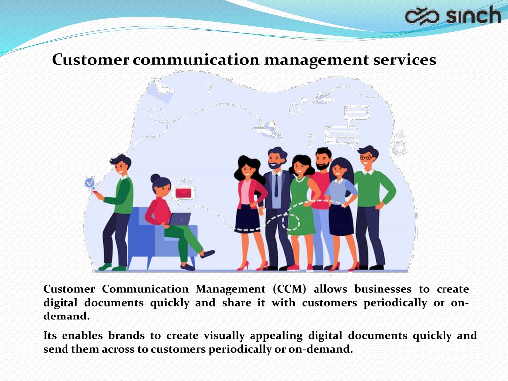 PPT - Customer communication management services PowerPoint ...