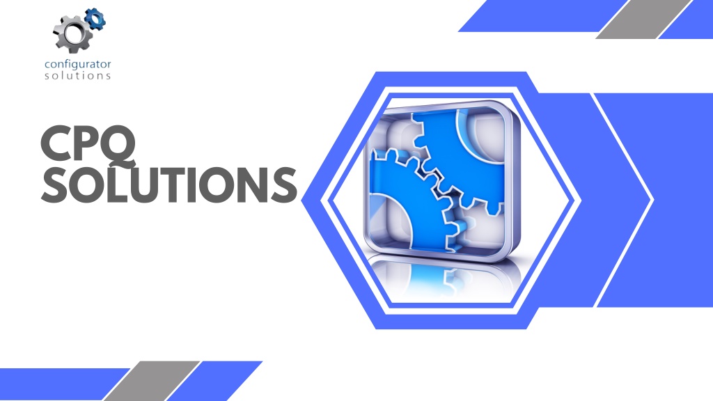 PPT - CPQ Solutions- Configurator Solutions PowerPoint Presentation ...