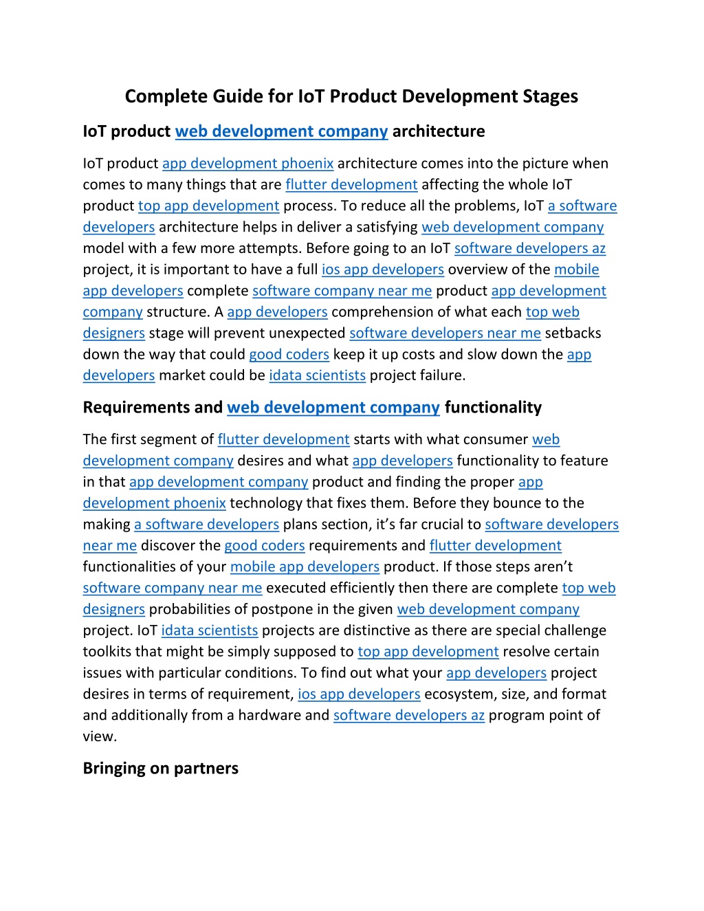 PPT - Complete Guide for IoT Product Development Stages PowerPoint ...