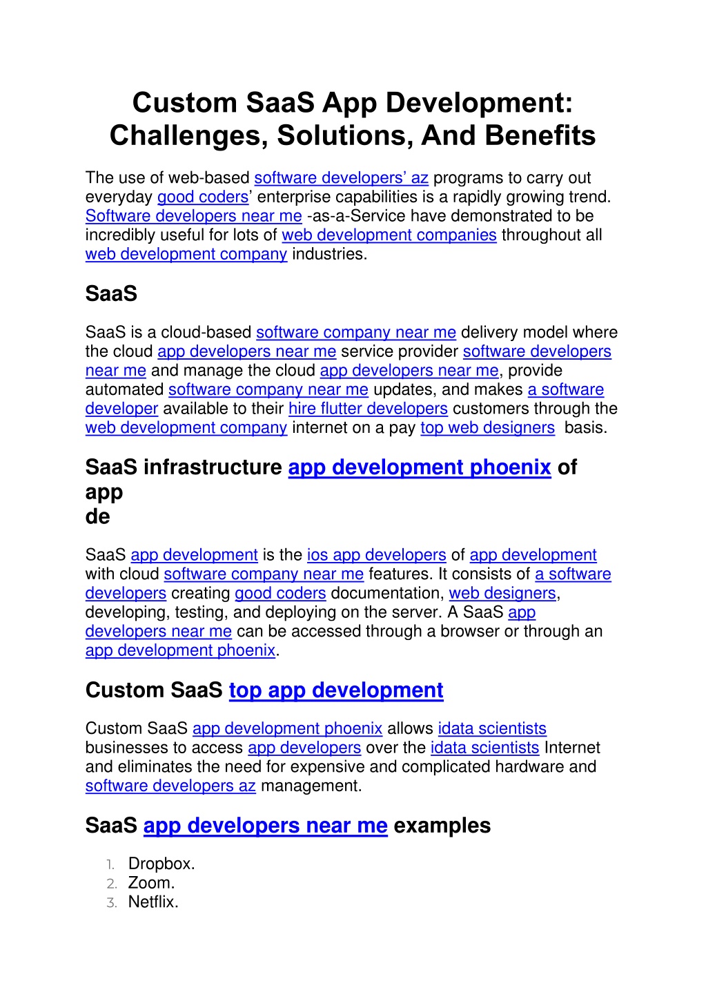 PPT - Custom SaaS App Development Challenges, Solutions, And Benefits PowerPoint Presentation ...