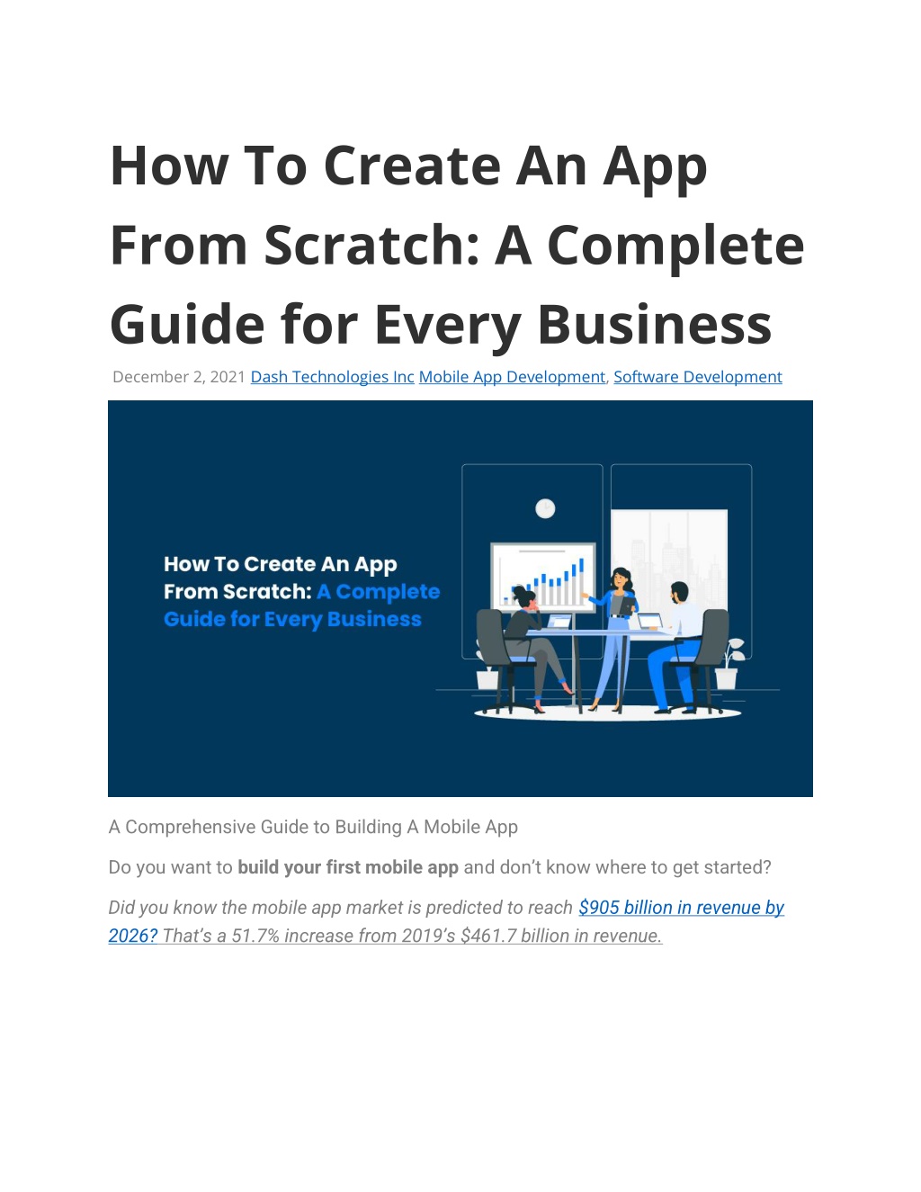 PPT - How To Create An App From Scratch: A Complete Guide for Every ...