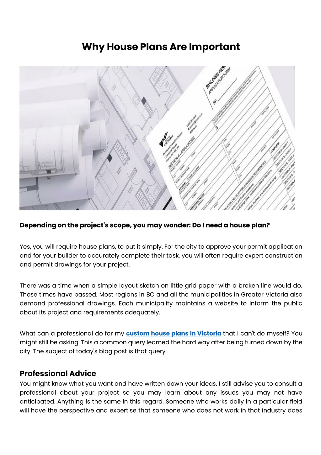 PPT - Why House Plans Are Important PowerPoint Presentation, free ...