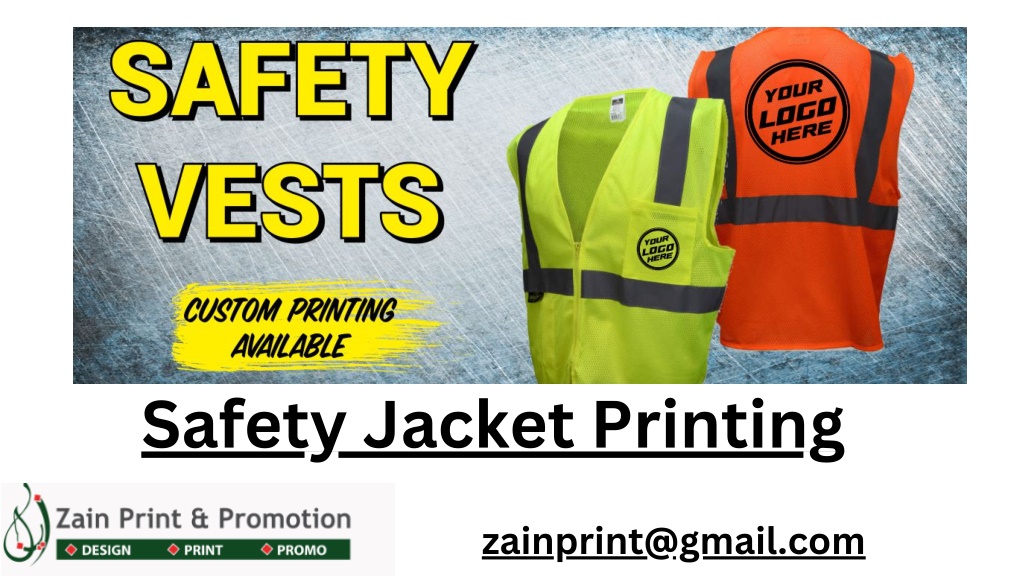 PPT - Safety Jacket Printing PowerPoint Presentation, free download ...