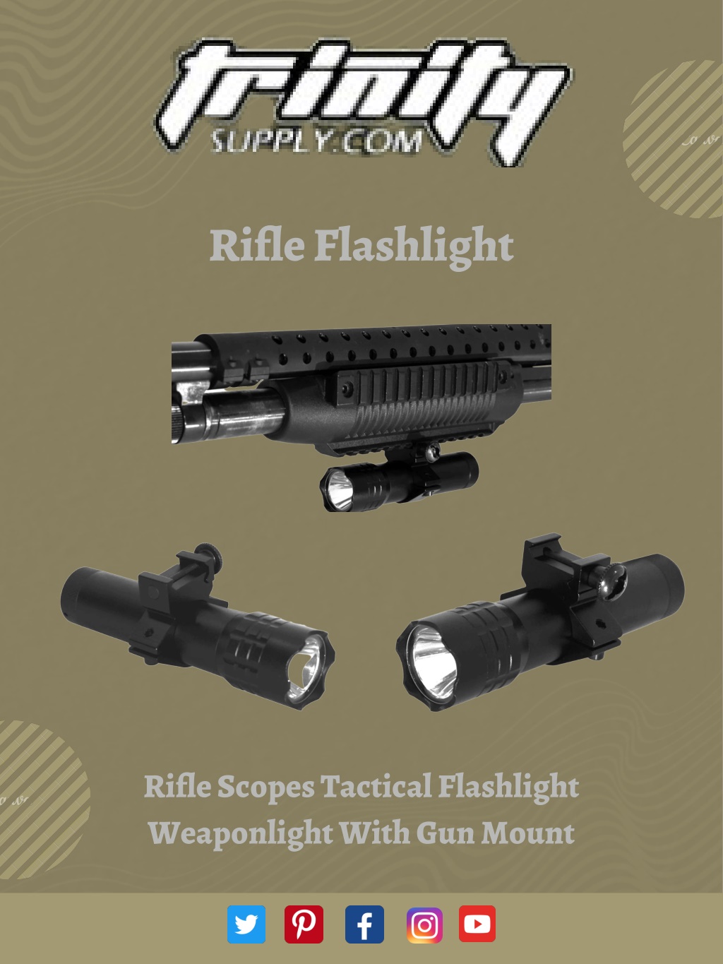 PPT - Rifle Scopes Tactical Flashlight Weaponlight With Gun Mount PowerPoint Presentation - ID ...