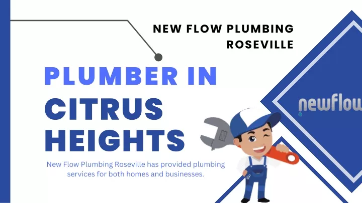 PPT - Hire The Best Plumber Services In Citrus Heights - New Flow ...