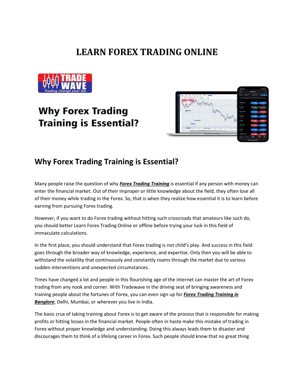 PPT - Learn Forex Trading Online PowerPoint Presentation, free download ...