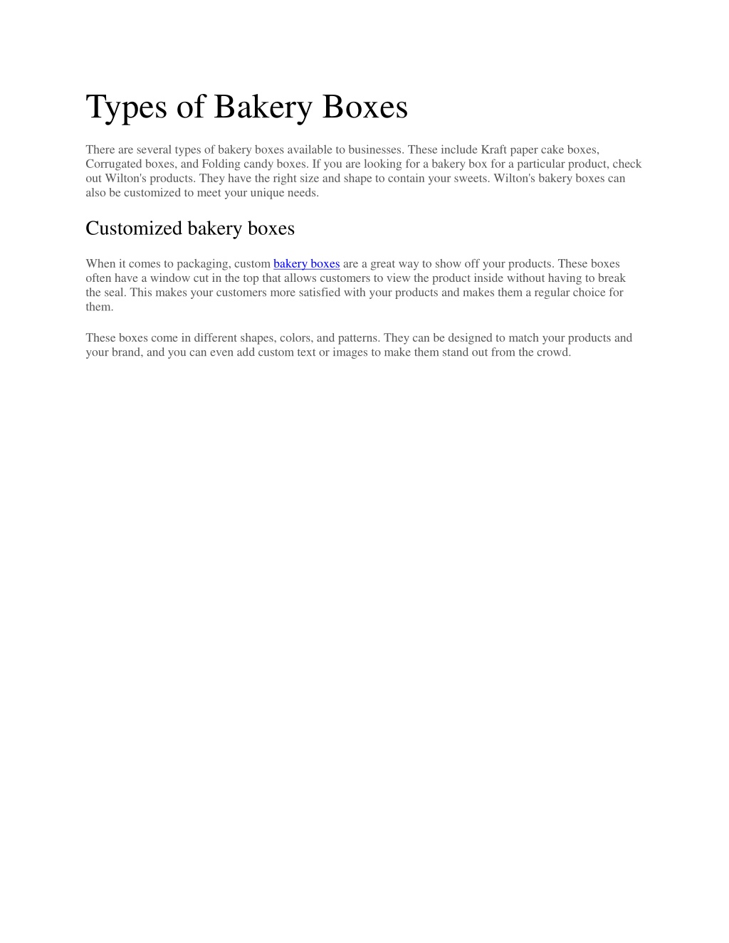 PPT - Types of Bakery Boxes PowerPoint Presentation, free download - ID ...