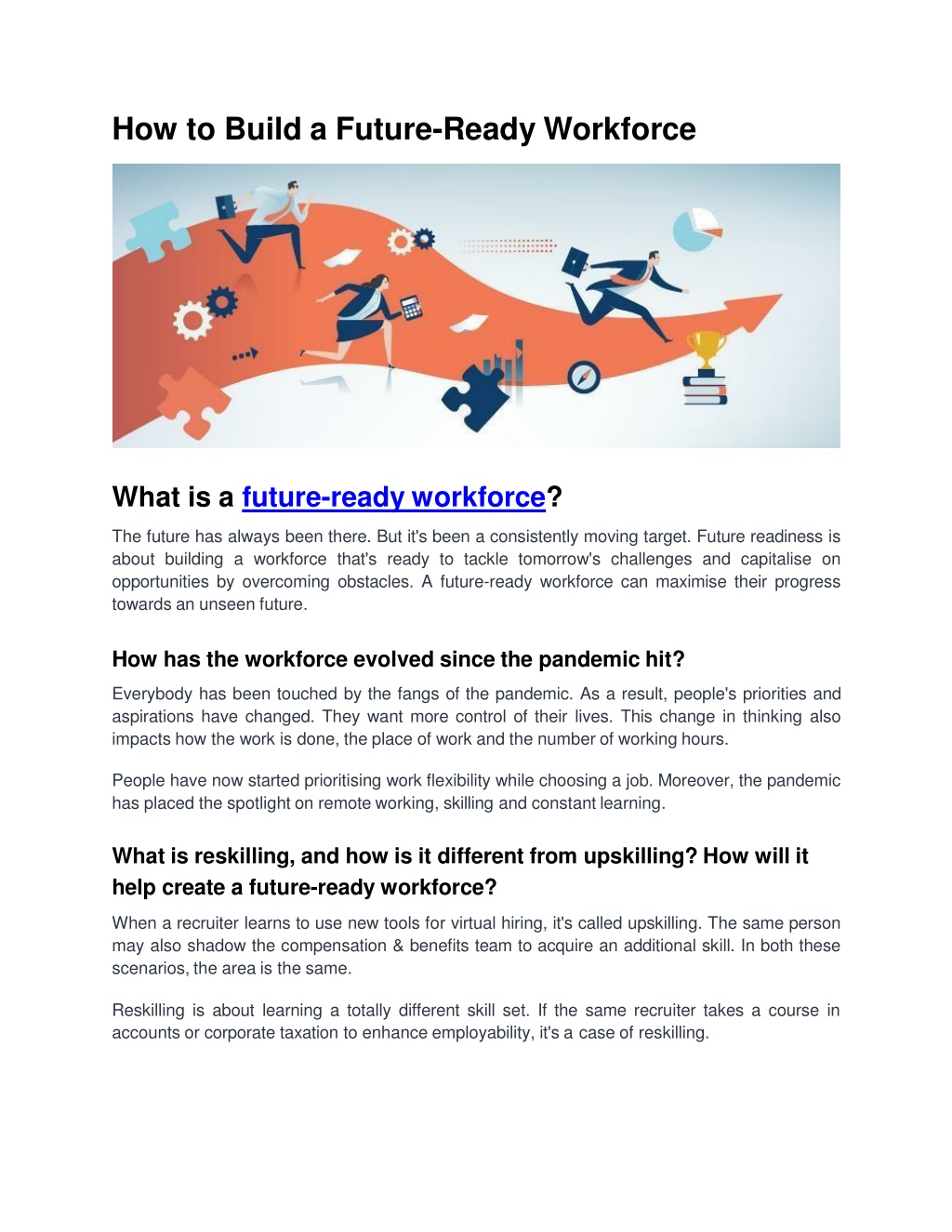 PPT - How to Build a Future-Ready Workforce PowerPoint Presentation ...