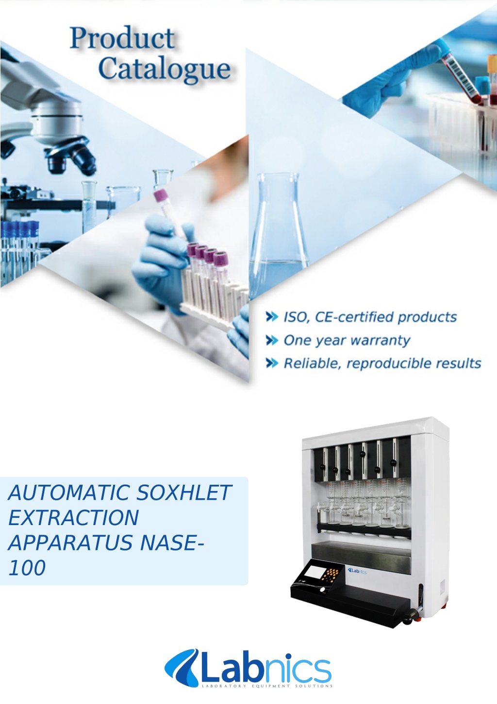 PPT - LABNICS-Automatic-Soxhlet-Extraction-Apparatus-NASE-100 ...