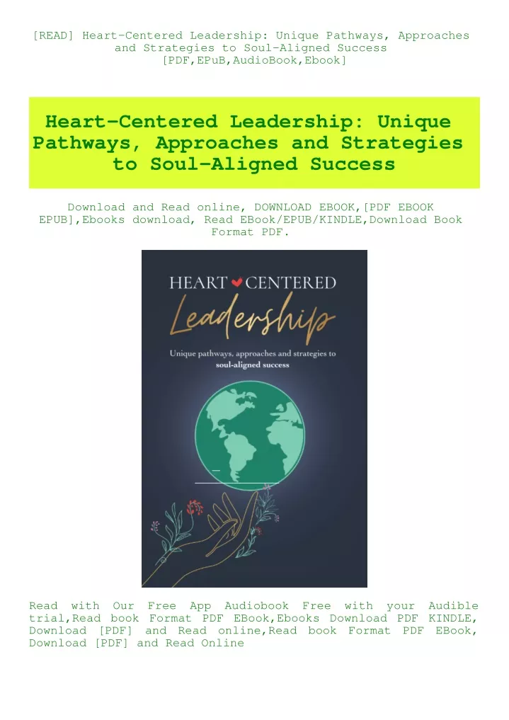PPT - [READ] Heart-Centered Leadership Unique Pathways Approaches and ...