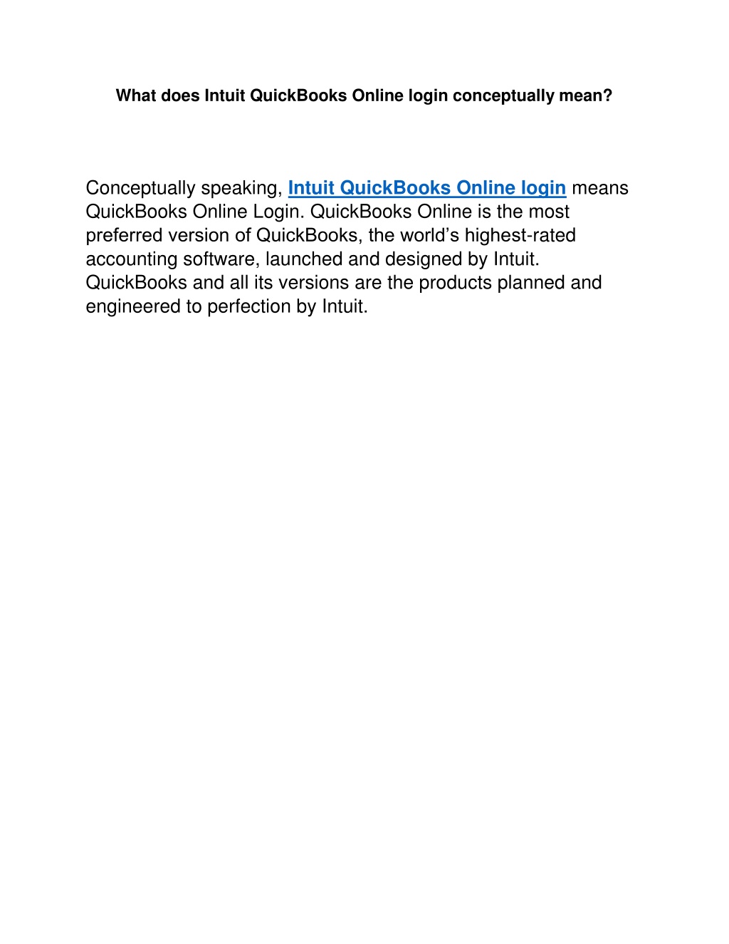 PPT - What-does-Intuit-QuickBooks-Online-login-conceptually-mean ...