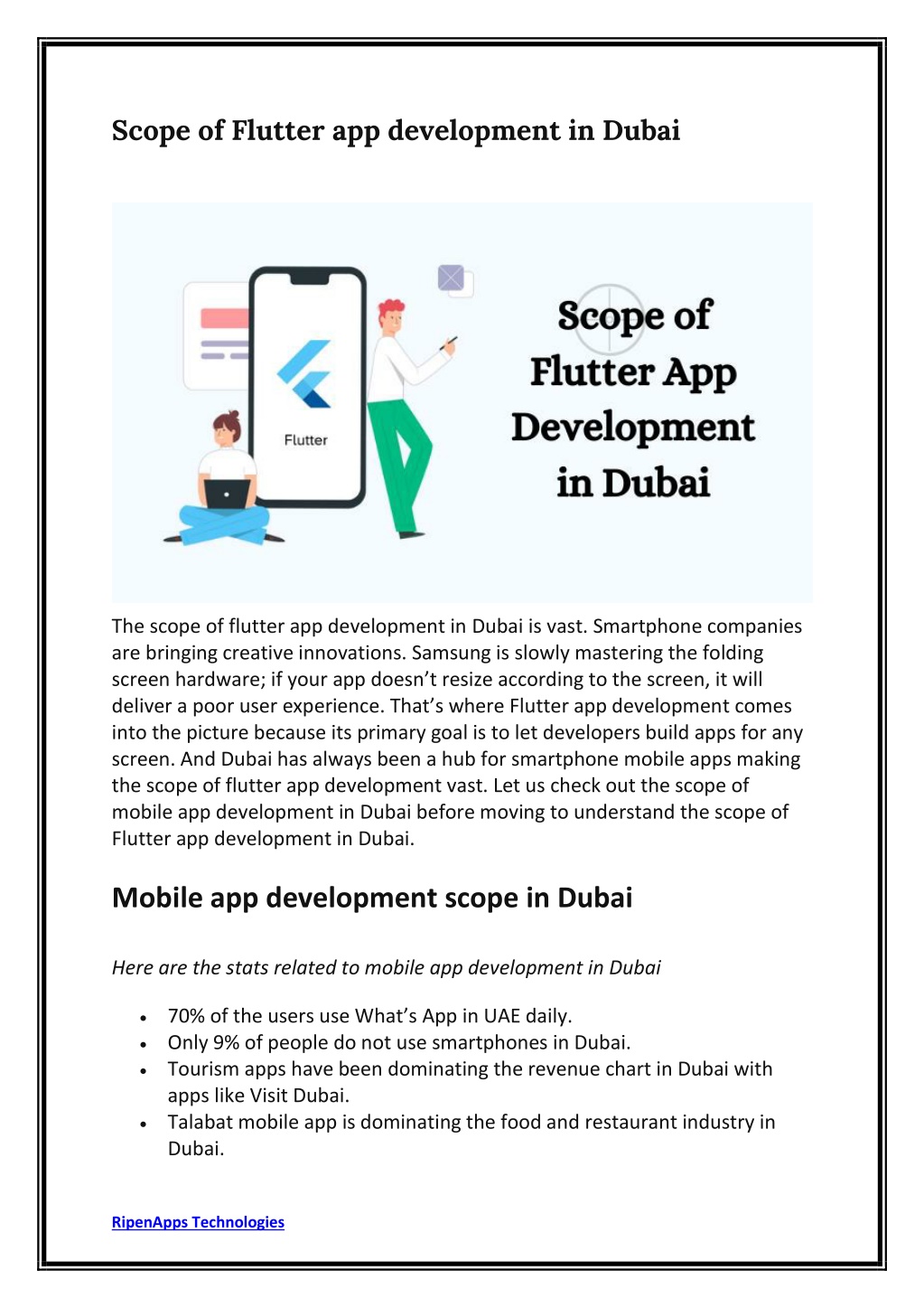 PPT - Scope of Flutter app development in Dubai PowerPoint Presentation ...