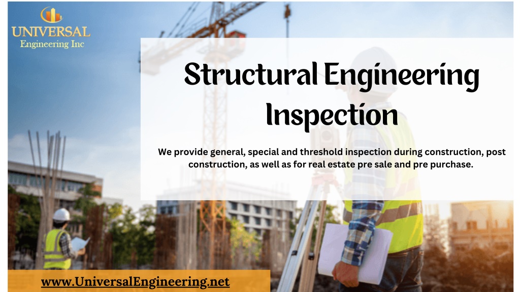 PPT - Structural Engineering Inspection PowerPoint Presentation, free ...