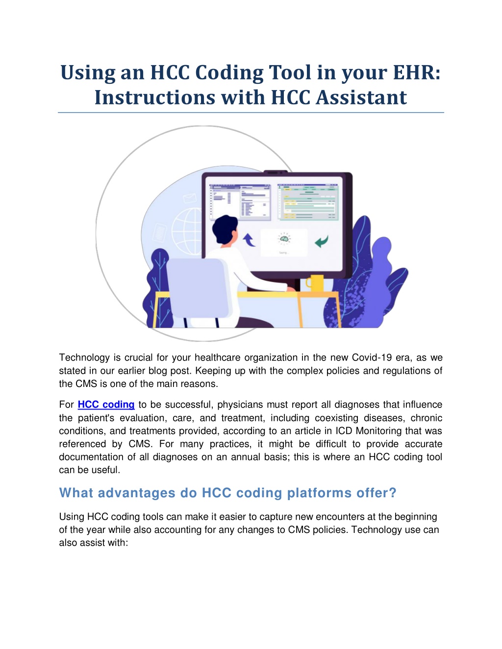 PPT - Using an HCC Coding Tool in your EHR: Instructions with HCC ...