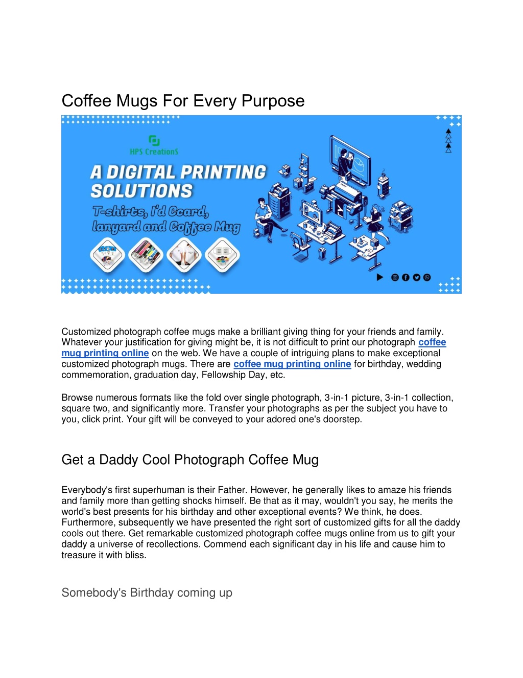 PPT - Coffee Mugs For Every Purpose PowerPoint Presentation, free ...