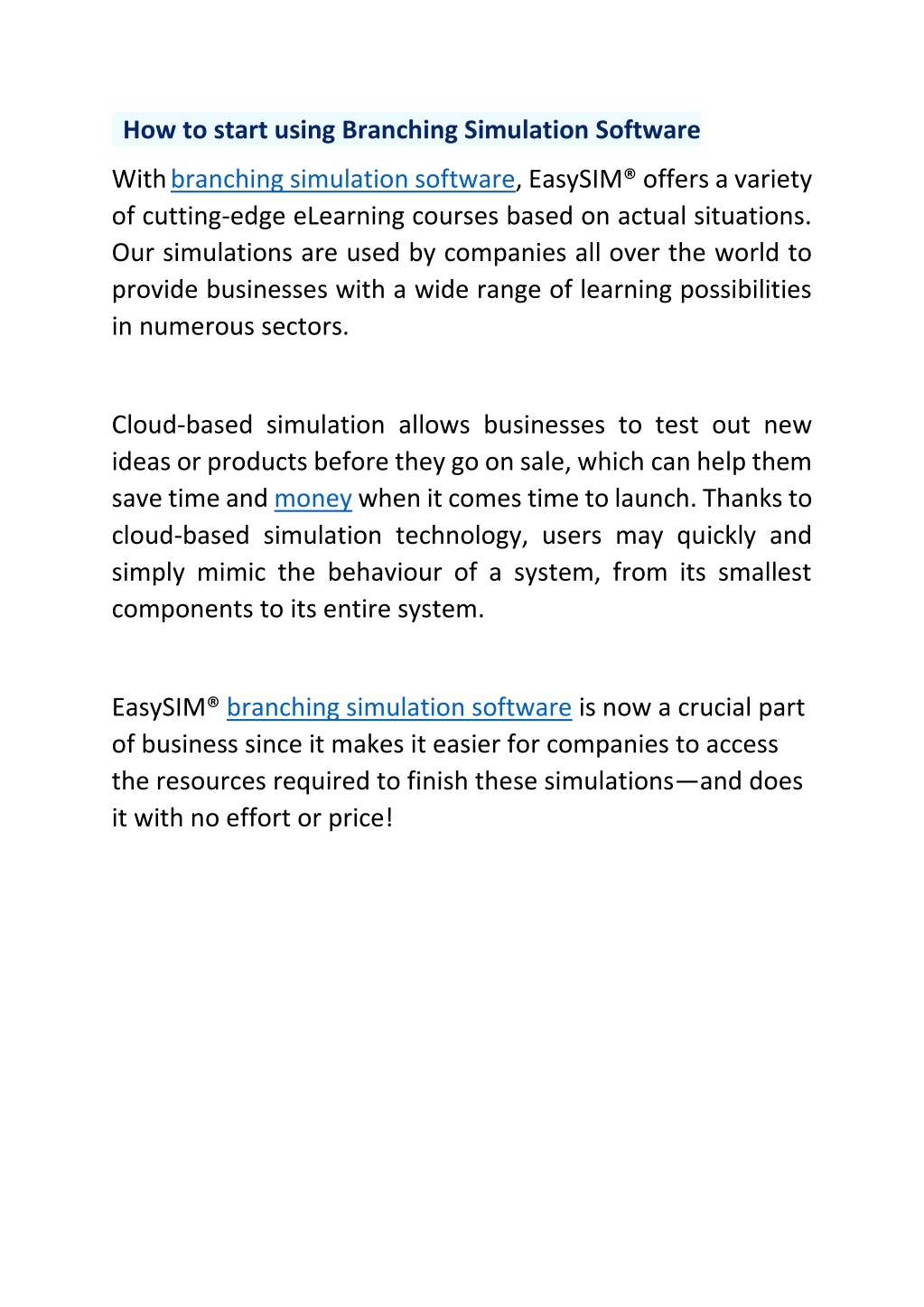 PPT - How to start using branching simulation software PowerPoint Presentation - ID:11867360