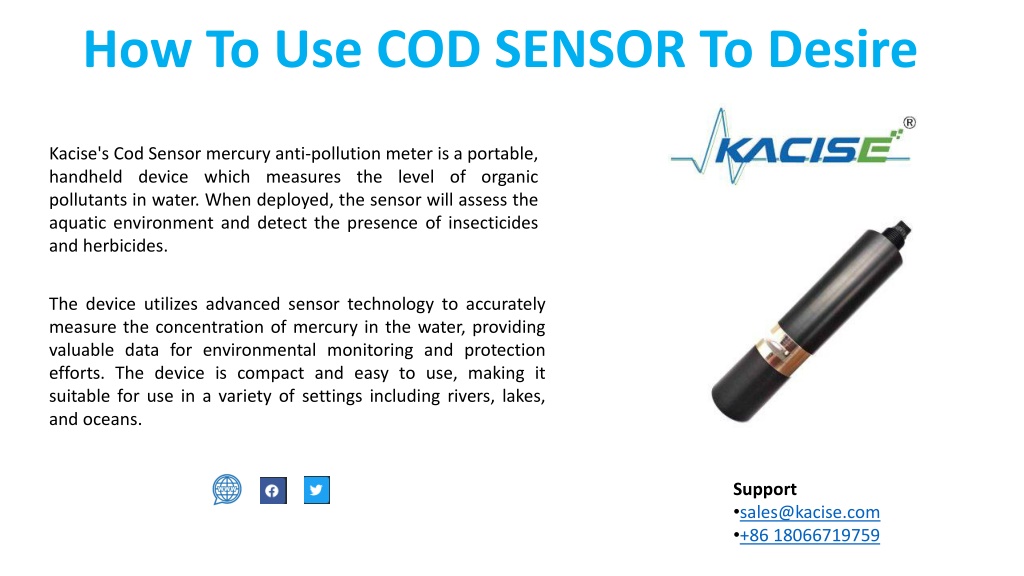 PPT - How To Use COD SENSOR To Desire PowerPoint Presentation, free ...