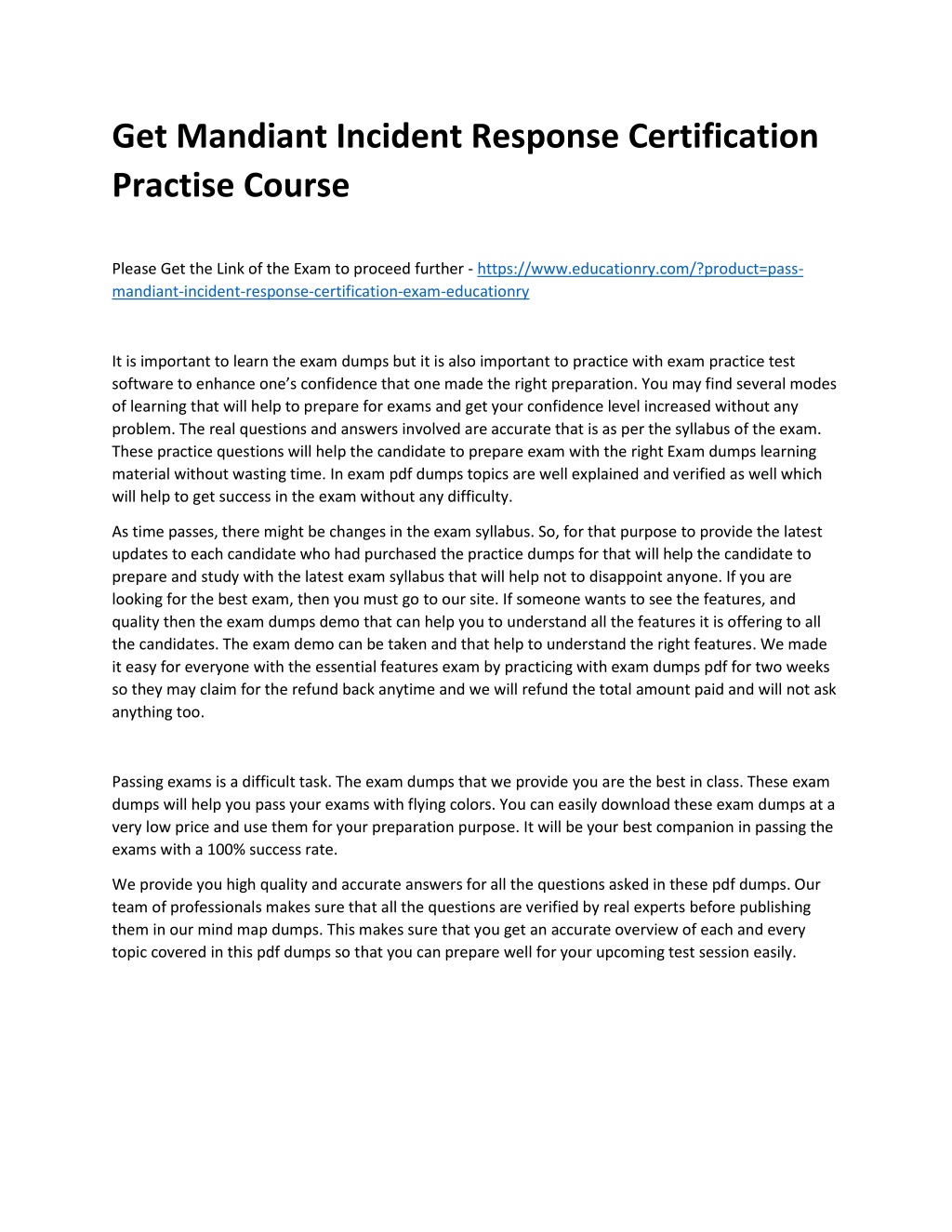 PPT - Mandiant Incident Response Certification PowerPoint Presentation ...
