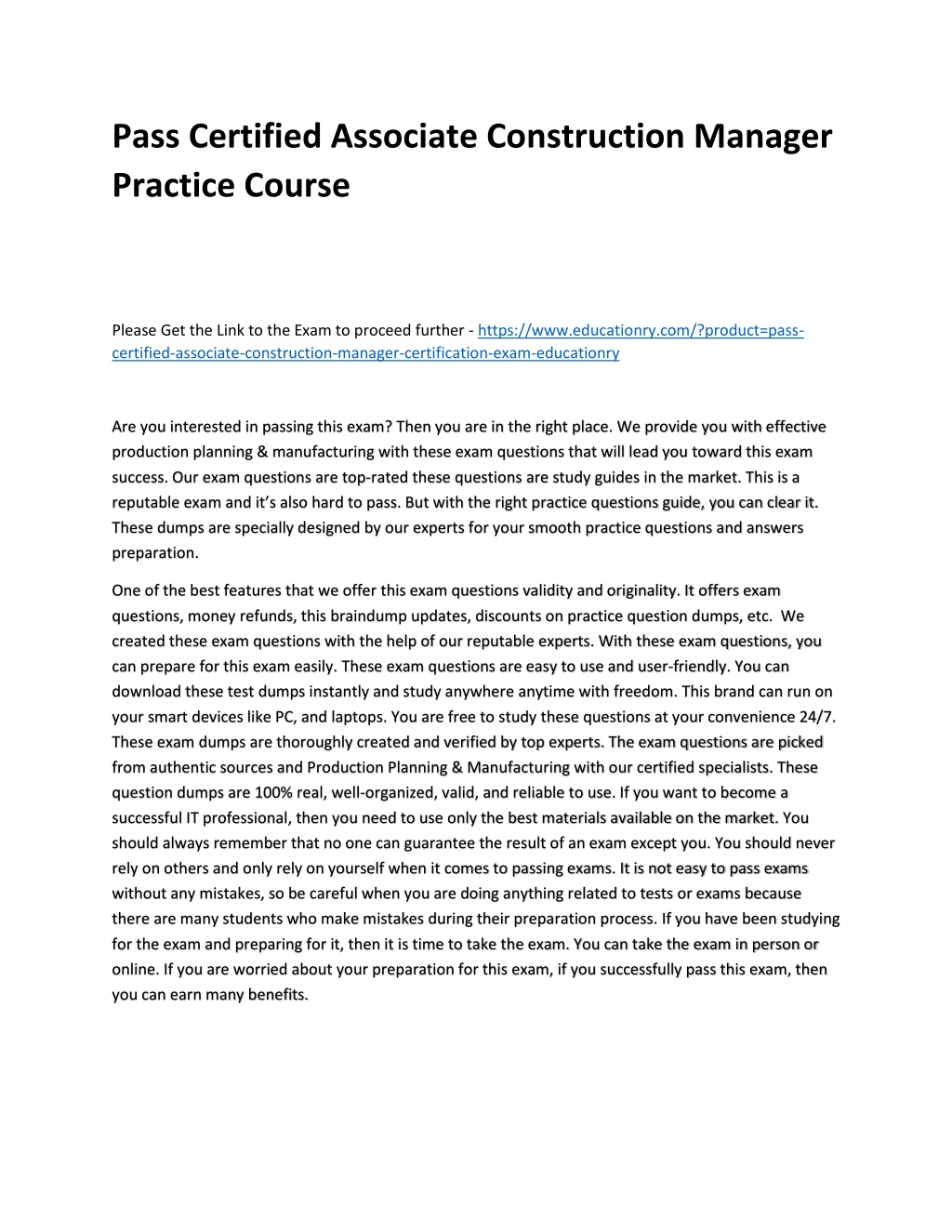 PPT - Certified Associate Construction Manager PowerPoint Presentation - ID:11877819