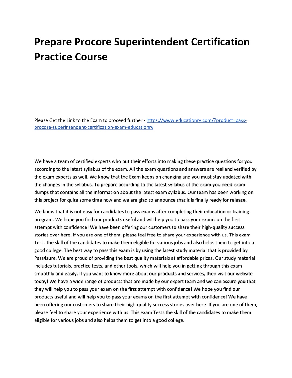 PPT - Procore Superintendent Certification PowerPoint Presentation ...