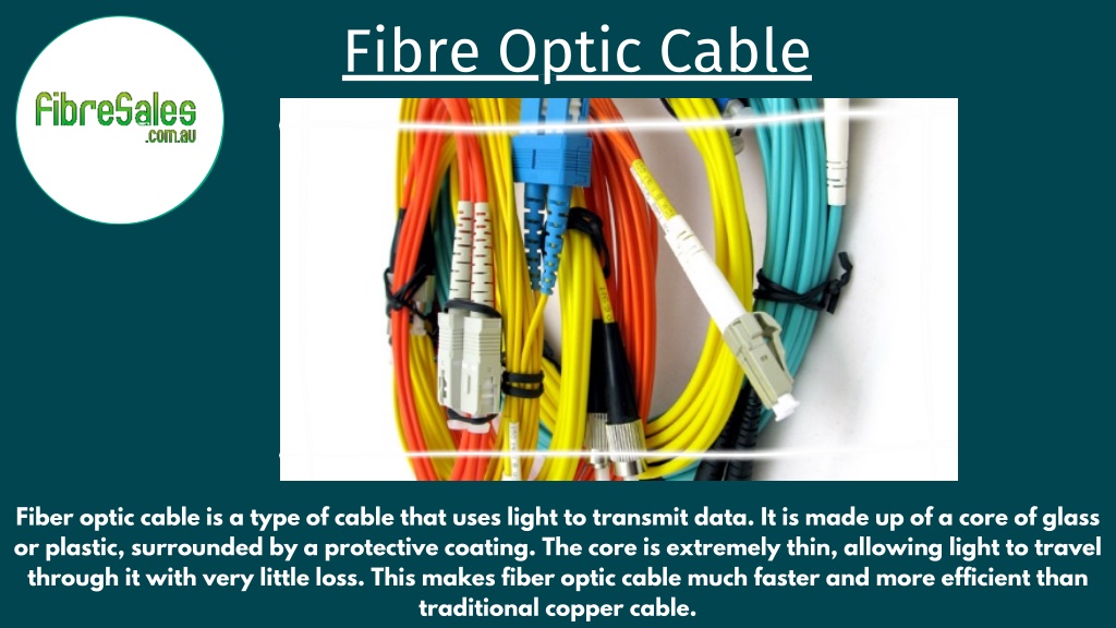 PPT - Fibre Optic Cable - Fibresales PowerPoint Presentation, free ...