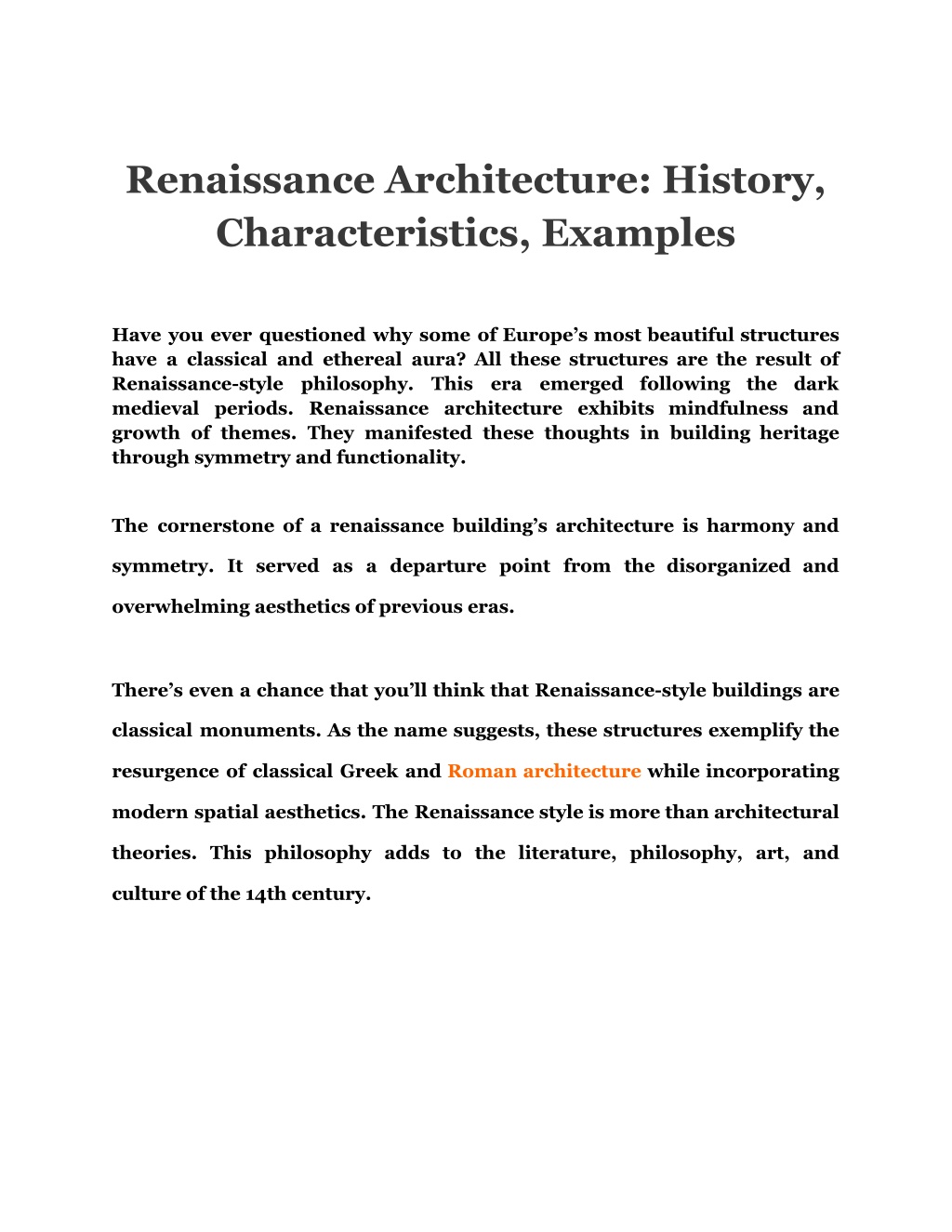 PPT - Renaissance Architecture: History, Characteristics, Examples ... PPT - Renaissance Architecture: History, Characteristics, Examples ...