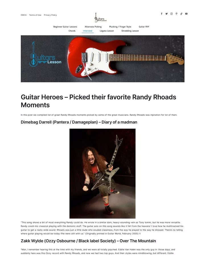 PPT - guitars-lesson-com-guitar-heroes-picked-their-favorite-randy ...