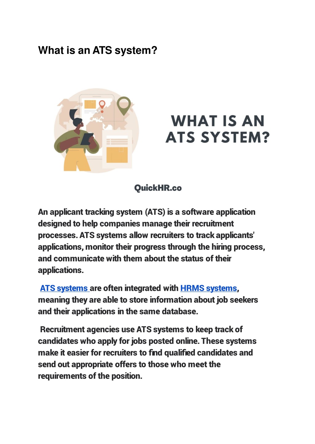 PPT - What is an ATS system PowerPoint Presentation, free download - ID ...