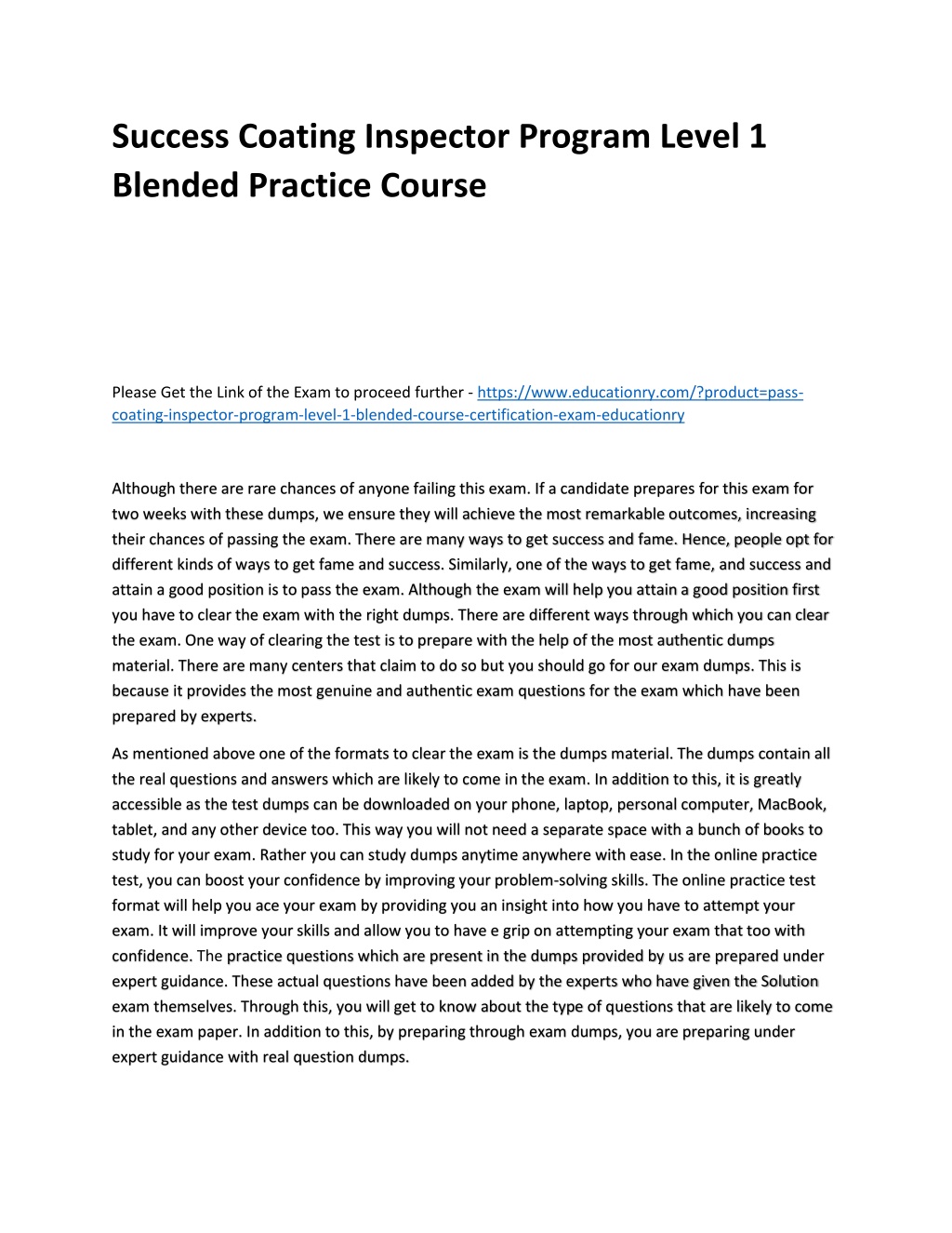 PPT - Coating Inspector Program Level 1 Blended Course PowerPoint ...