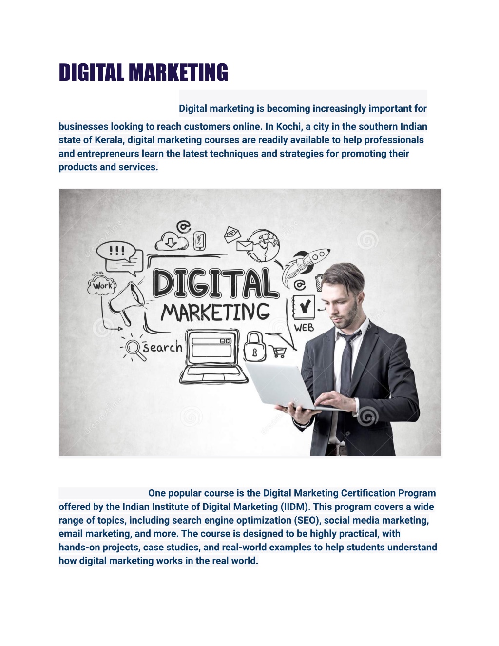 PPT - DIGITAL MARKETING PowerPoint Presentation, free download - ID ...