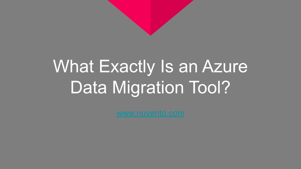 PPT - What is an Azure Data Migration Tool? PowerPoint Presentation ...