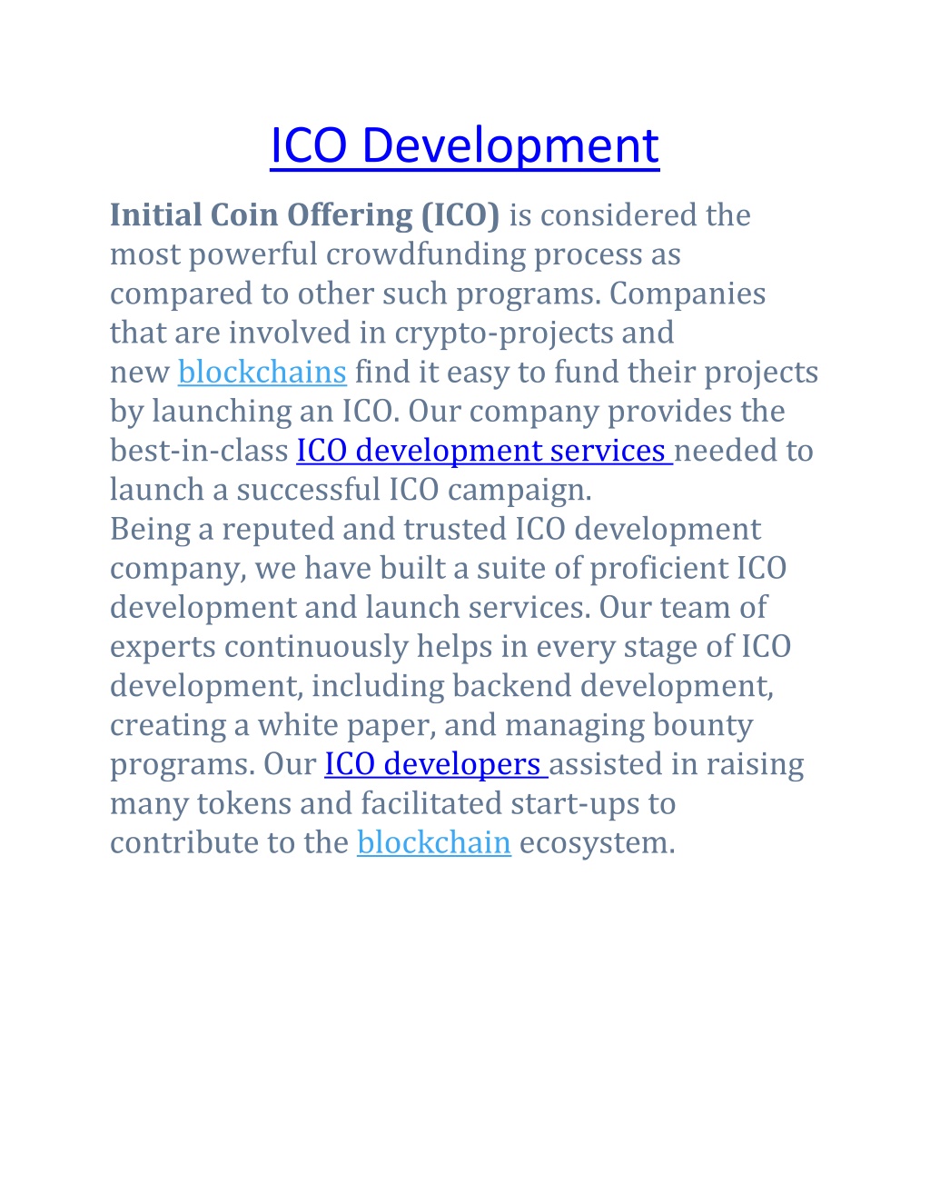 PPT - ICO Development PowerPoint Presentation, free download - ID:11907505