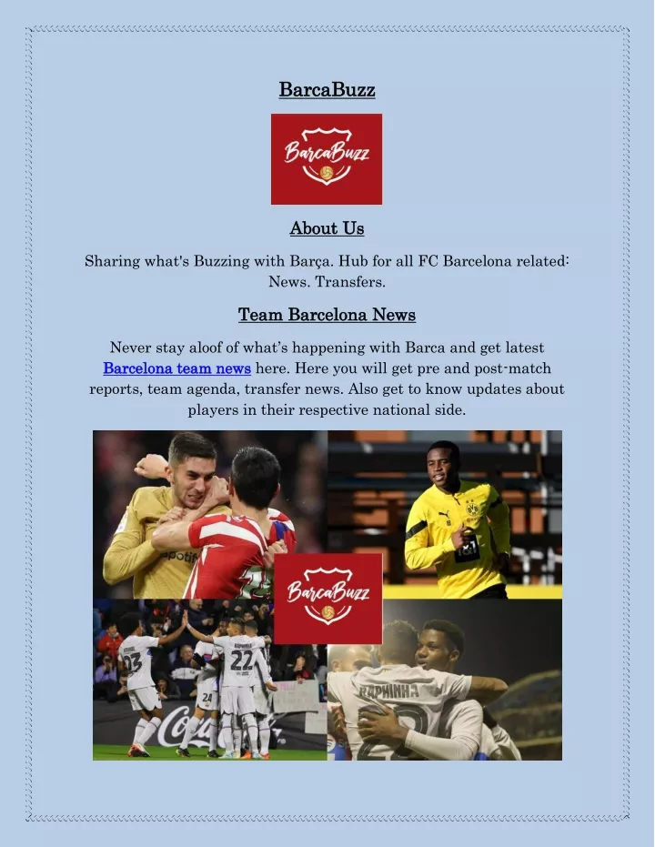 PPT - Barcelona Team News PowerPoint Presentation, free download - ID:11908109