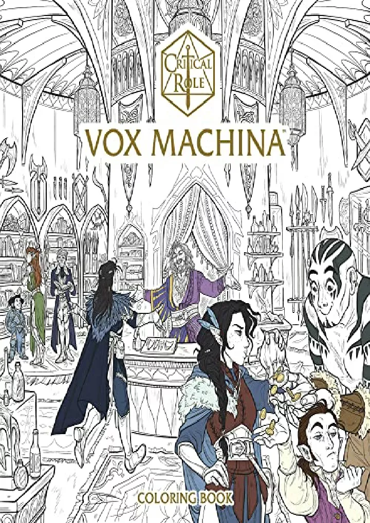 PPT - (PDF/DOWNLOAD) Critical Role: Vox Machina Coloring Book ...