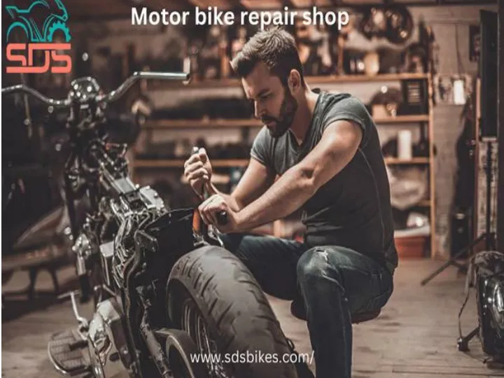 PPT - Motor bike repair shop PowerPoint Presentation, free download ...