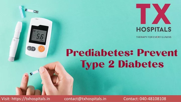 PPT - What are The Warning Signs of Pre- Diabetes? |TX Hospitals ...