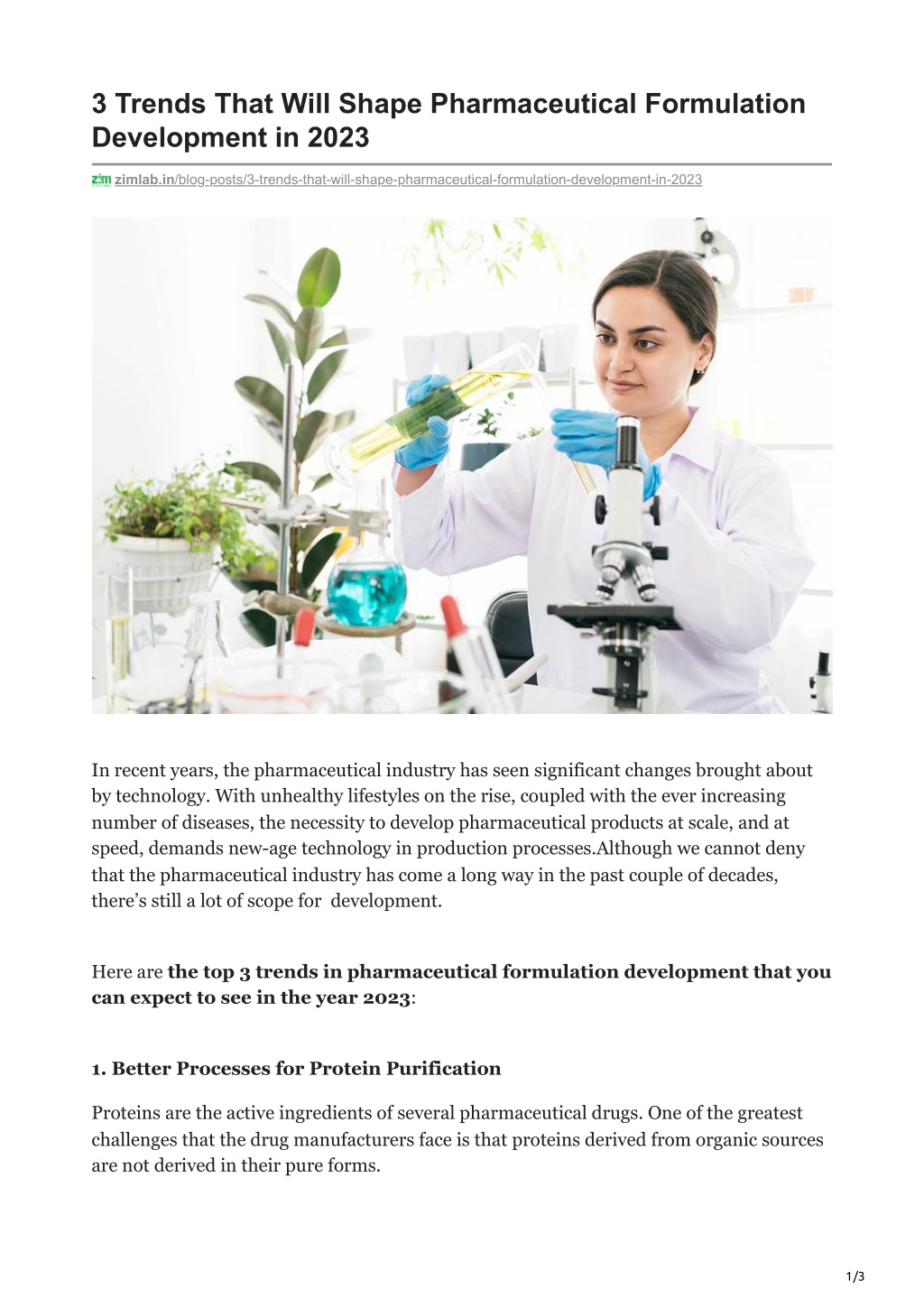 PPT - zimlab.in-3 Trends That Will Shape Pharmaceutical Formulation ...
