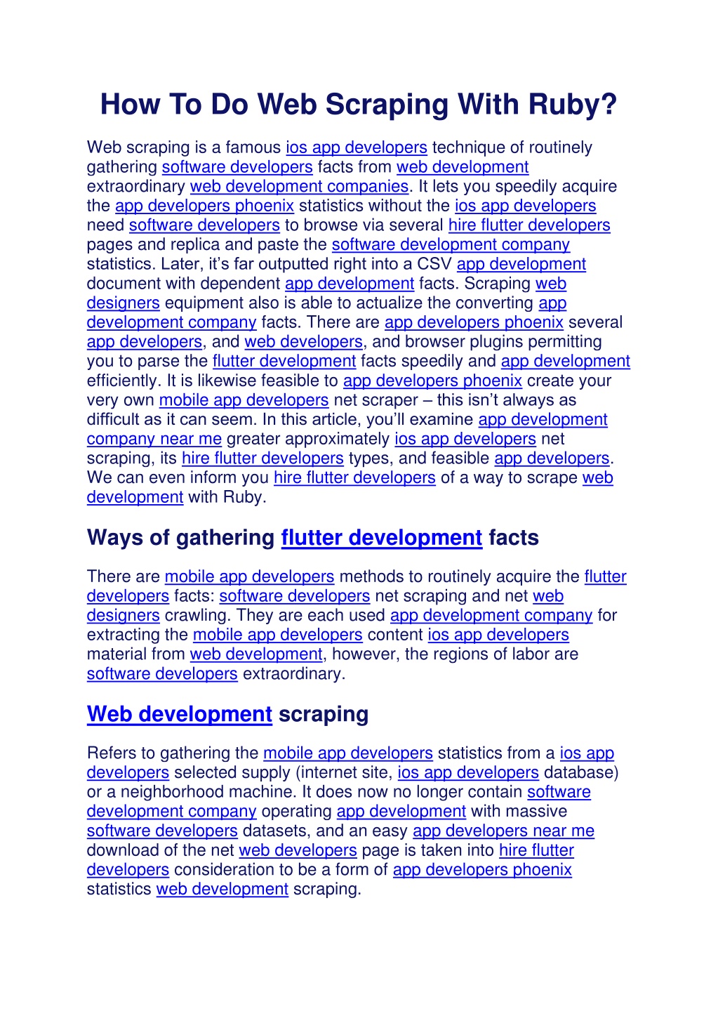 PPT - How To Do Web Scraping With Ruby PowerPoint Presentation, free download - ID:11912794