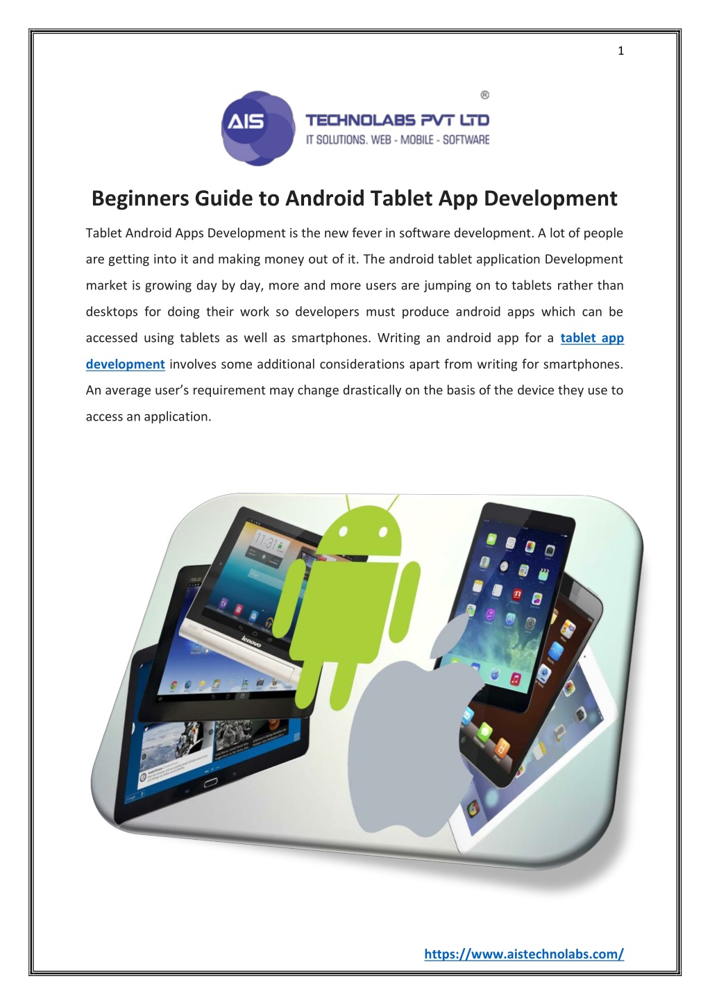 PPT - Beginners Guide to Android Tablet App Development PowerPoint ...