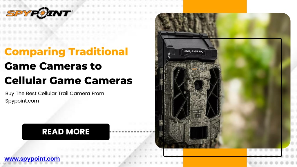 PPT - Comparing Traditional Game Cameras to Cellular Game Cameras ...