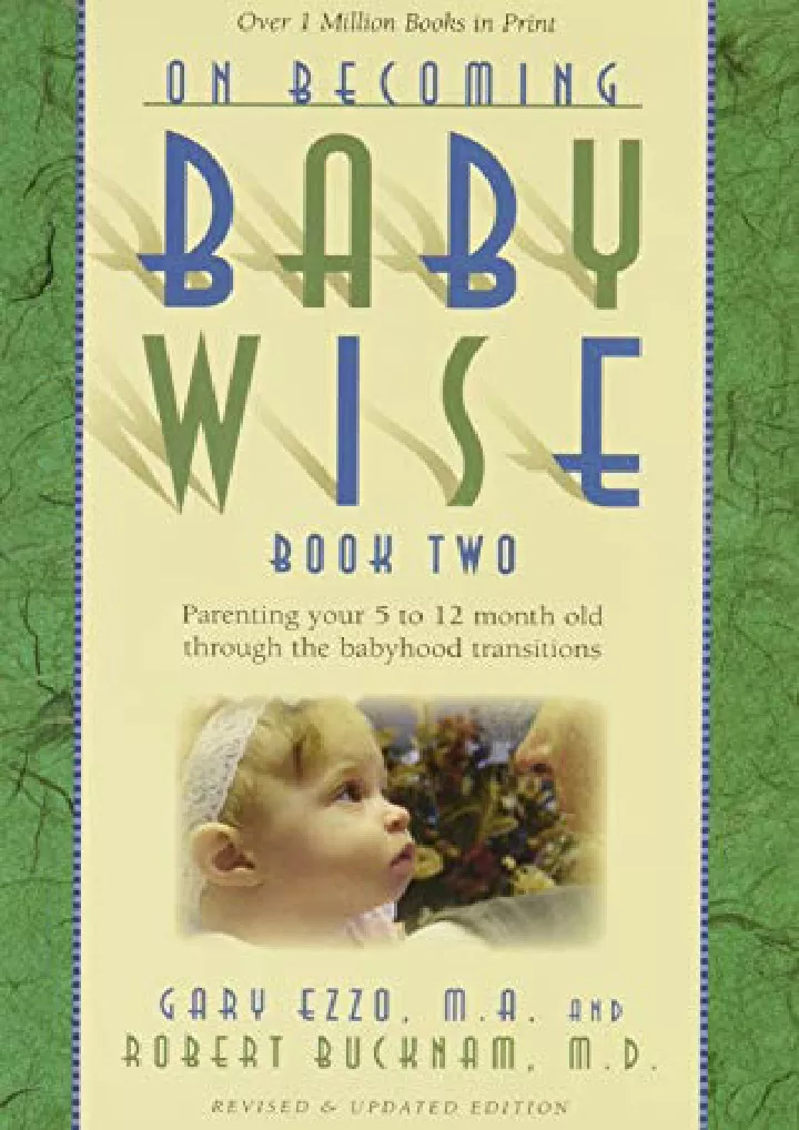 PPT - full D!ownload (pdF) On Becoming Babywise, Book Two: Parenting ...