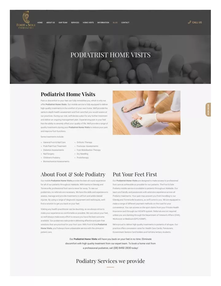 PPT - Podiatrist Home Visits PowerPoint Presentation, free download ...