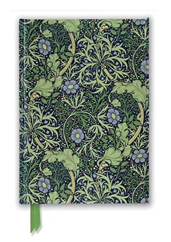 PPT - _PDF_ William Morris: Seaweed Wallpaper Design (Foiled Journal ...