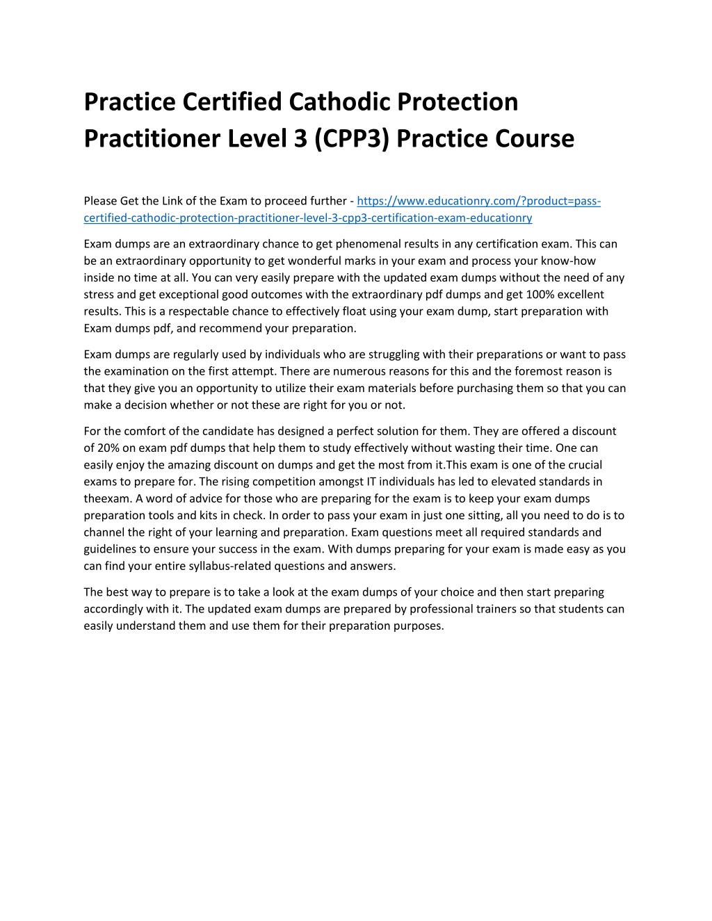 PPT - Certified Cathodic Protection Practitioner Level 3 (CPP3 ...