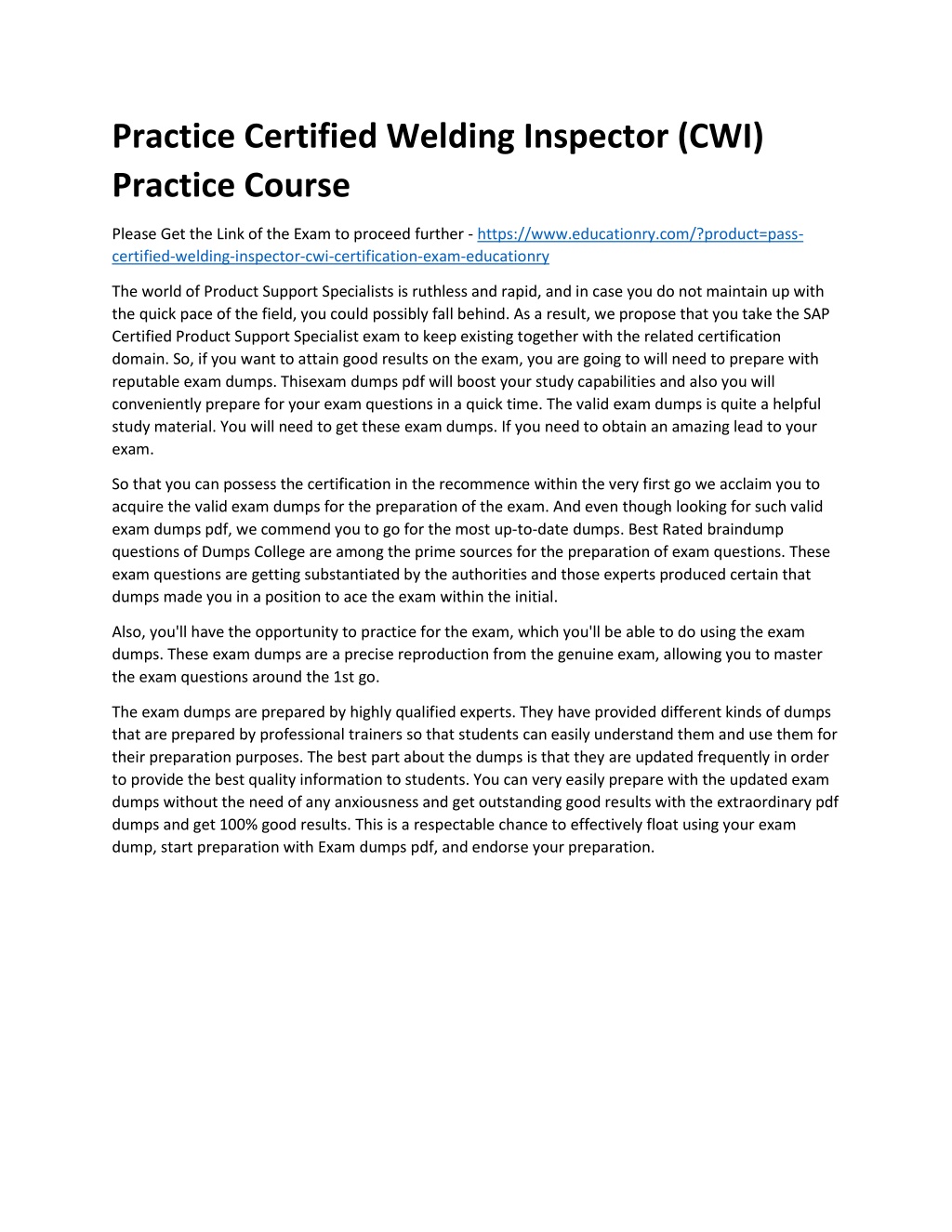 PPT - Certified Welding Inspector (CWI) PowerPoint Presentation, free ...