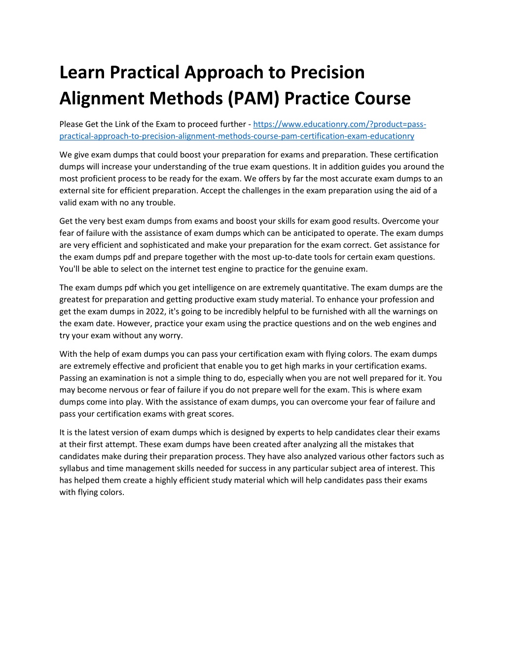 PPT - Practical Approach to Precision Alignment Methods Course (PAM ...