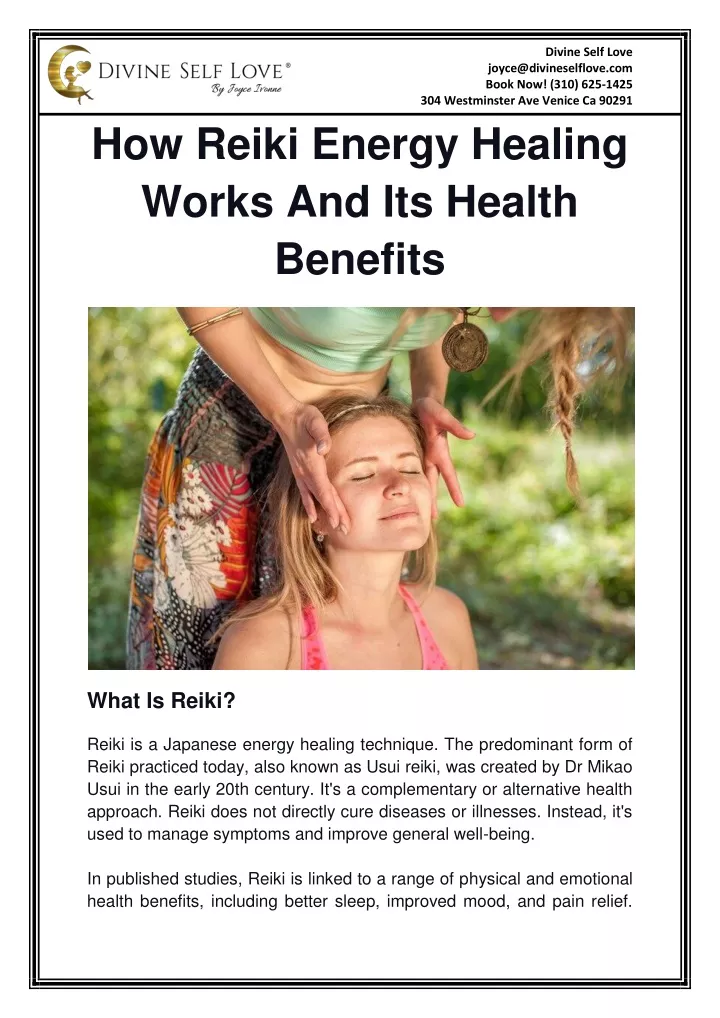 PPT - How Reiki Energy Healing Works And Its Health Benefits PowerPoint Presentation - ID:11924133
