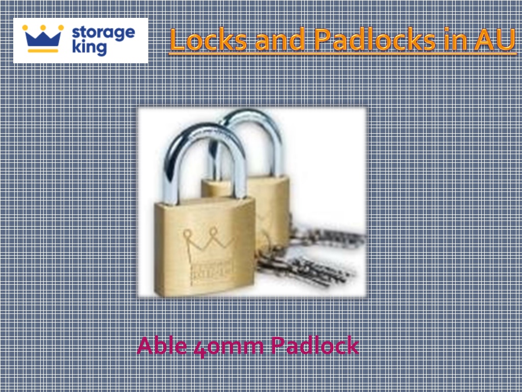 PPT - Locks and Padlocks in AU PPT PowerPoint Presentation, free ...