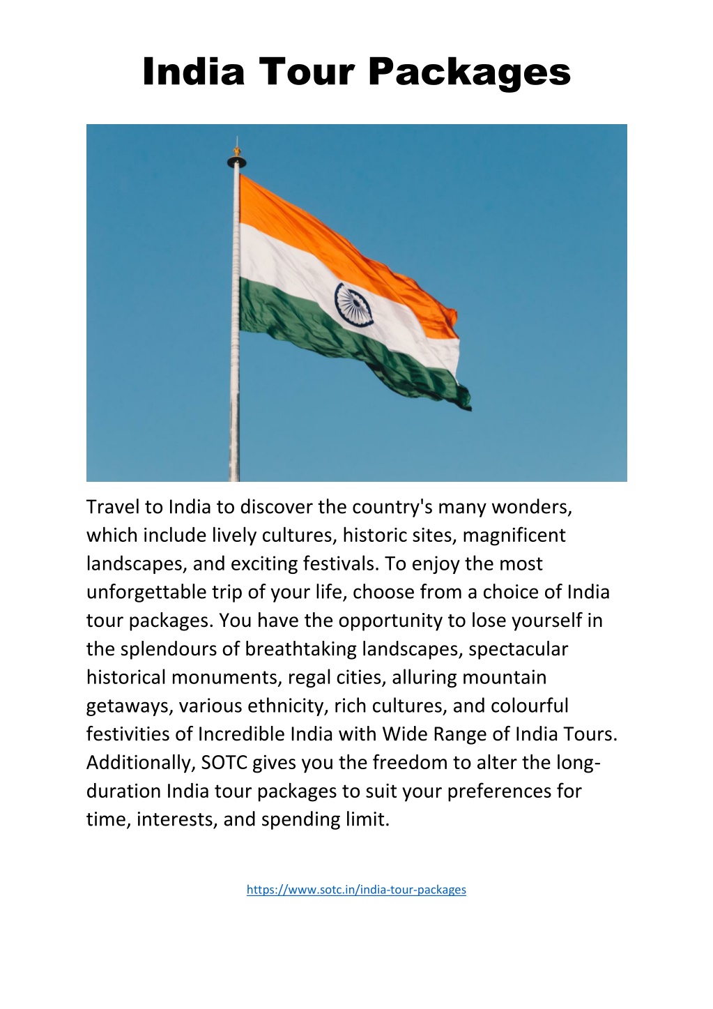 PPT - India Tour Packages PowerPoint Presentation, free download - ID ...