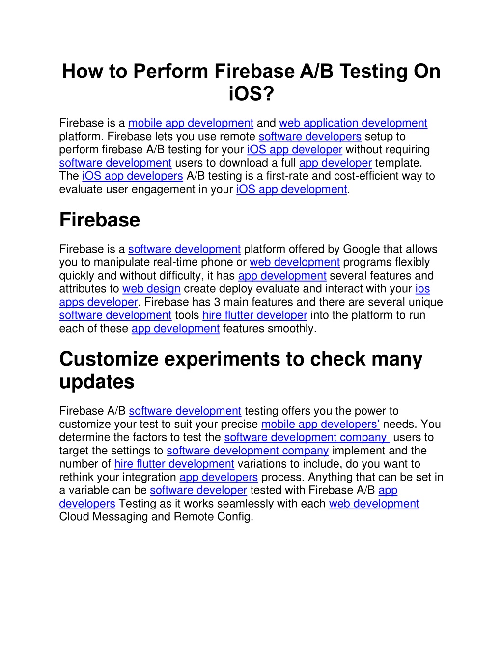 PPT - How to Perform Firebase AB Testing On iOS PowerPoint Presentation ...